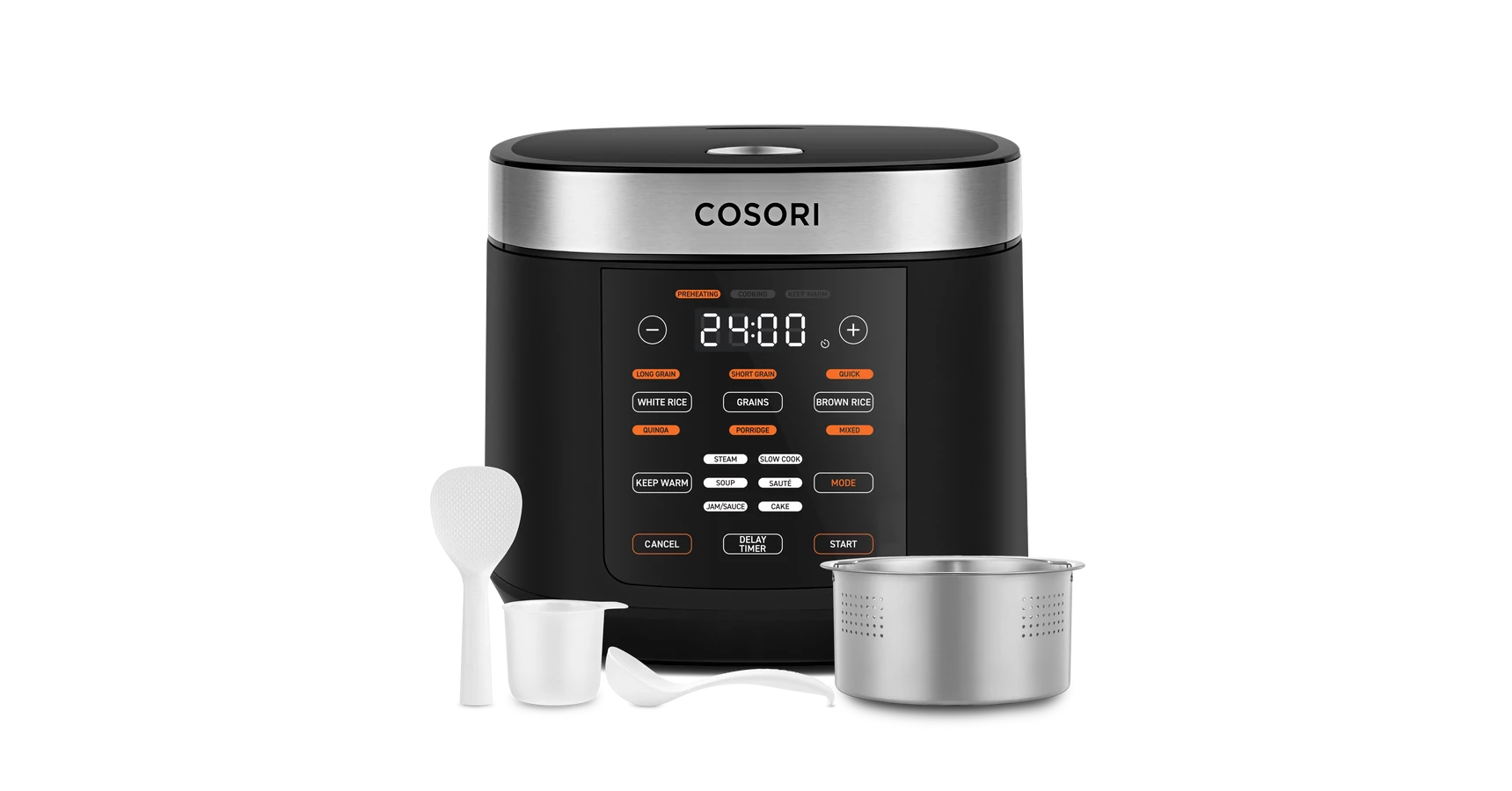 Cosori Slow Cooker Többfunkciós Rizsfőző (Fekete) - Cosori - GLOBY ...